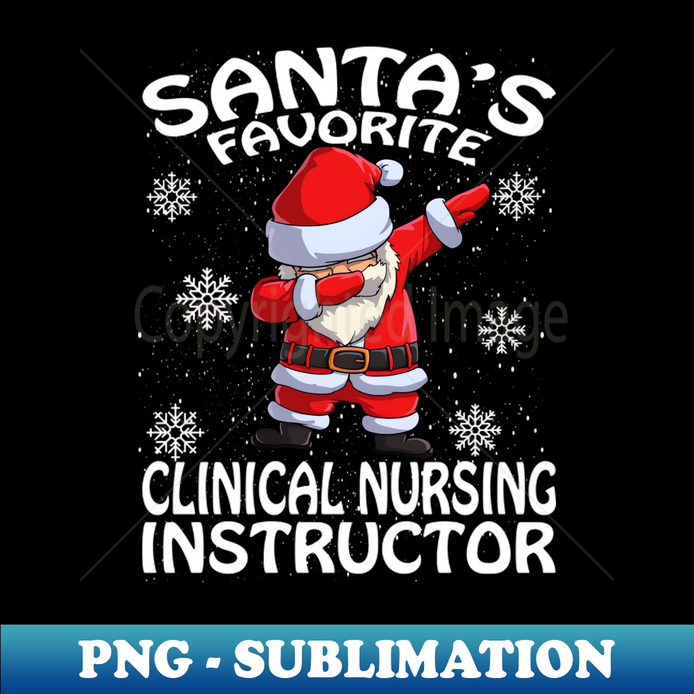 Santas Favorite Clinical Nursing Instructor Christ - Creativ | Inspire ...