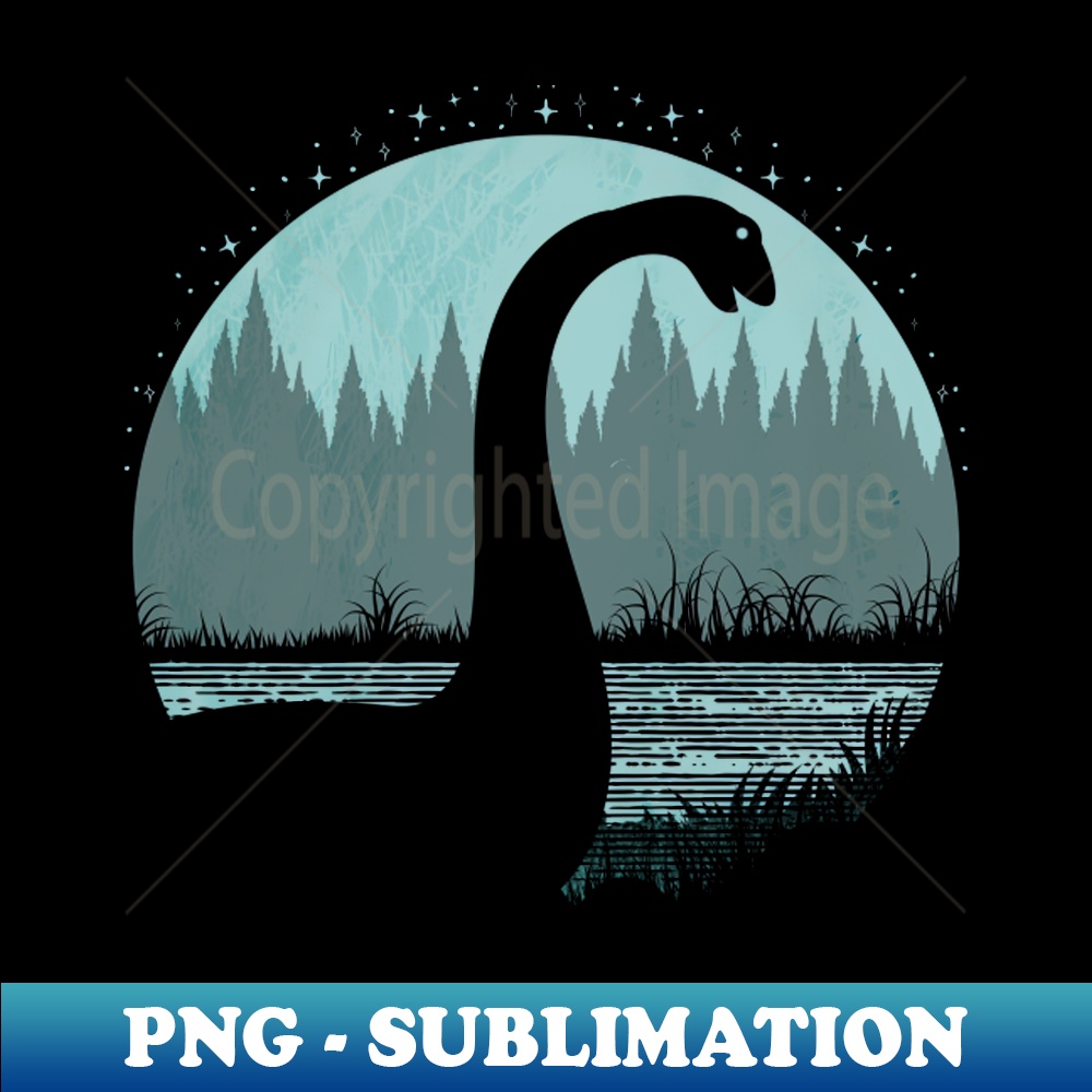 Loch Ness Monster Nessie Full Moonlight - Special Edition Su - Inspire ...