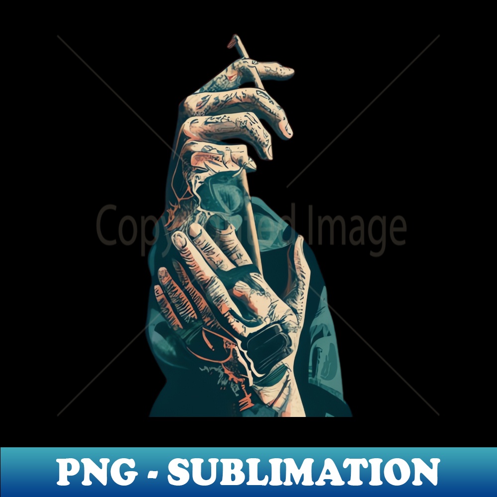 Smokin Hand - Premium Sublimation Digital Download - Transfo | Inspire ...
