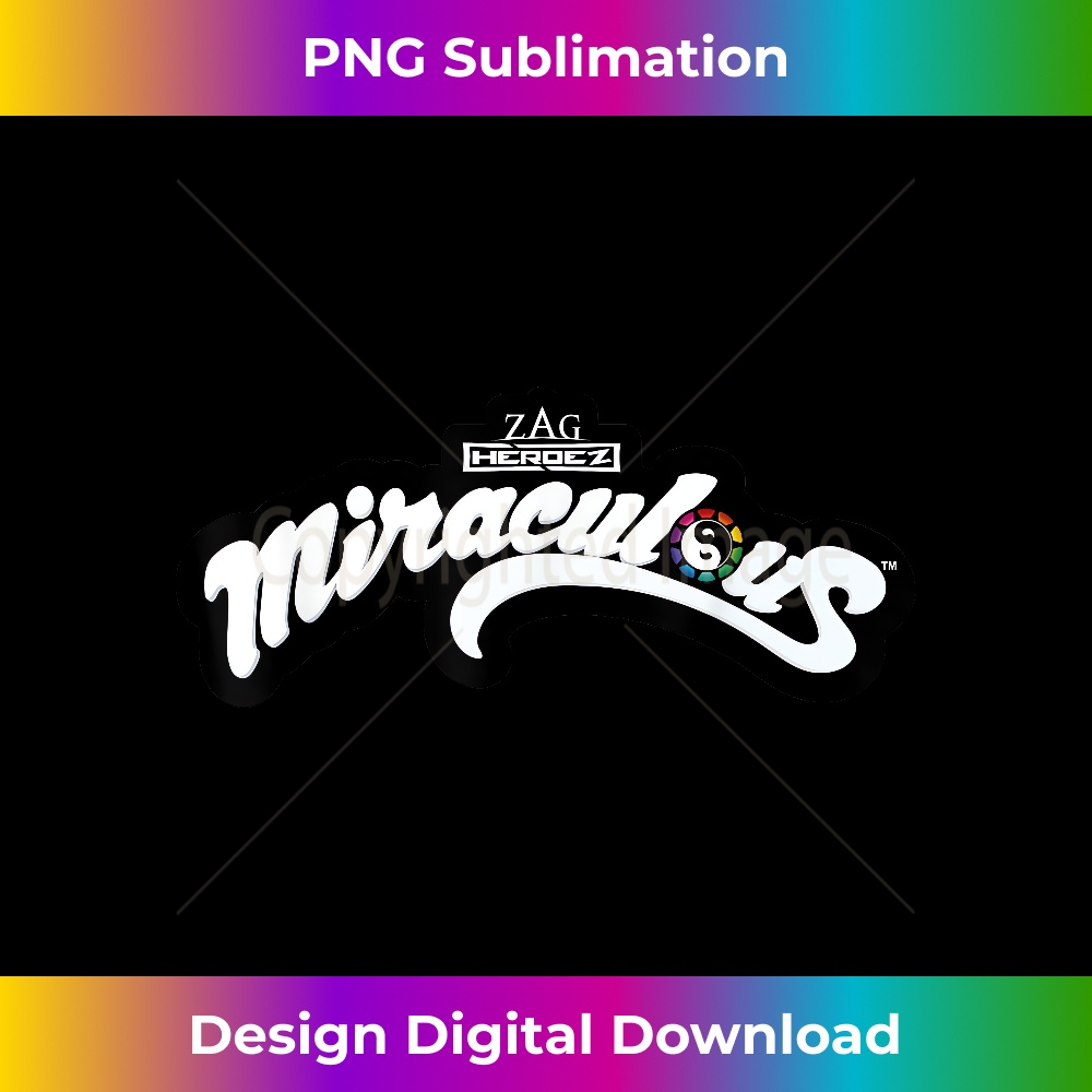 Miraculous Collection Rainbow Logo - Sleek Sublimation PNG D | Inspire ...