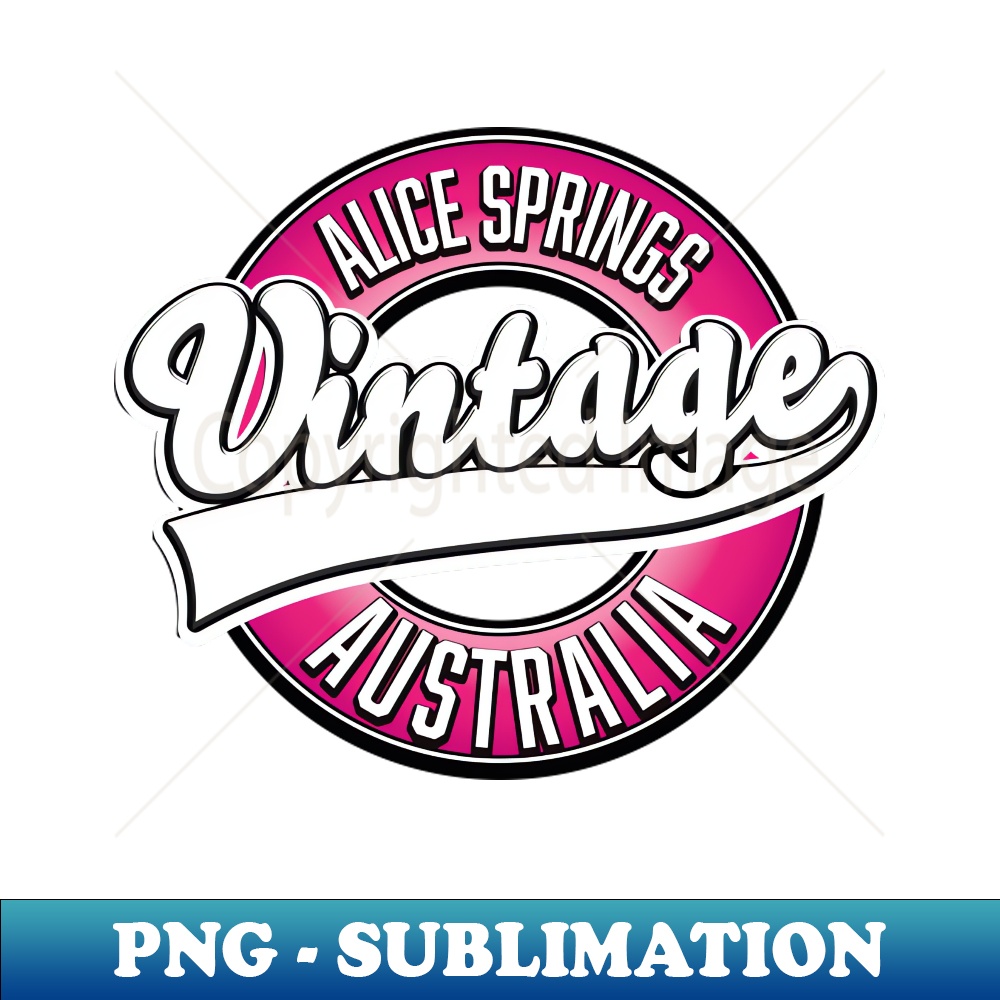 Alice Springs vintage logo - Premium Sublimation Digital Dow | Inspire ...
