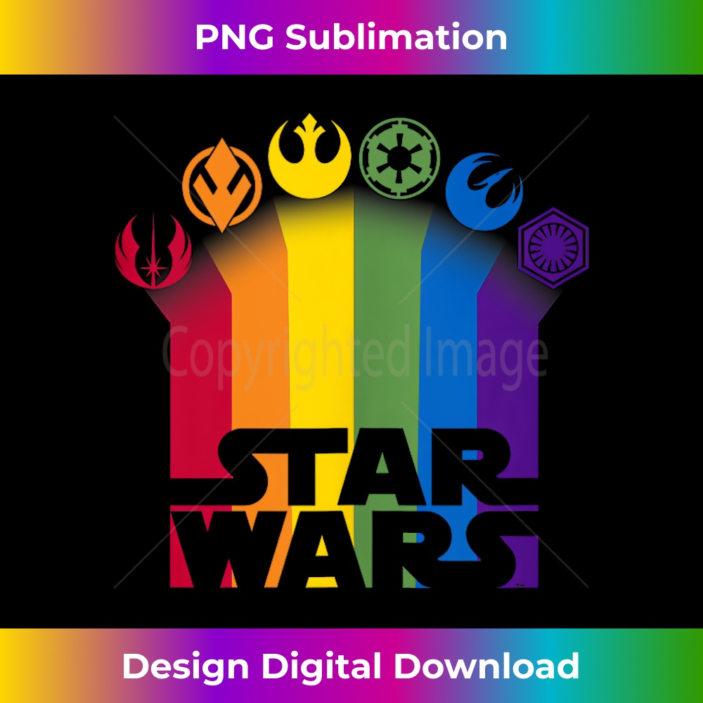 Star Wars Icon Trails Rainbow Pride Logo Tank To - Sophistic | Inspire ...
