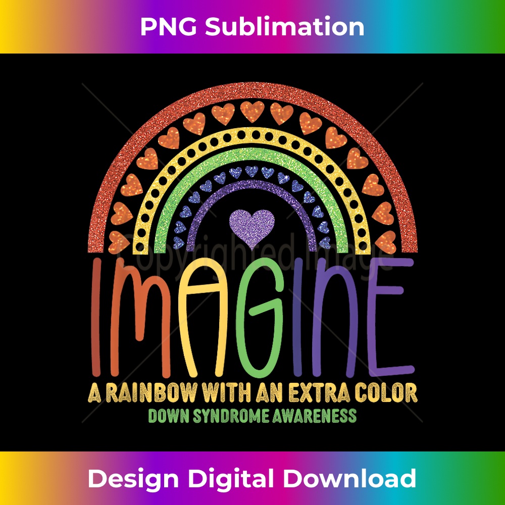 Imagine A Rainbow With An Extra Color Down Syndrome Downs - - Inspire ...