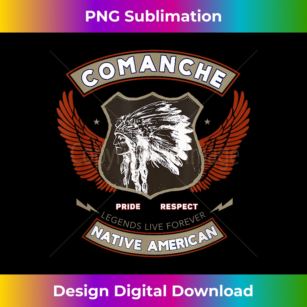 Comanche Tribe Native American Indian Pride Respect Retro - | Inspire ...
