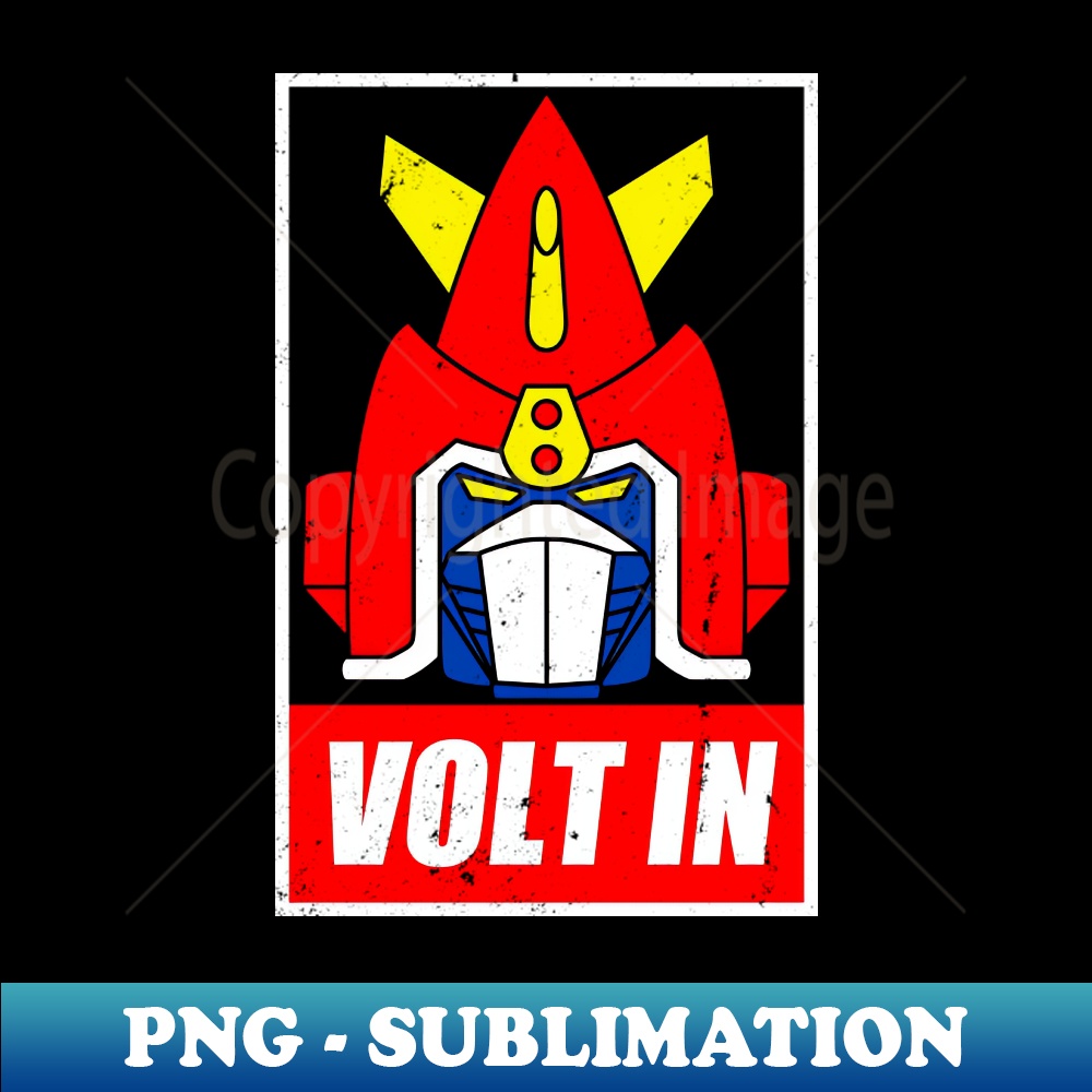 Voltes V Classic Anime Mecha Lets Volt In Meme - Trendy Sub | Inspire ...
