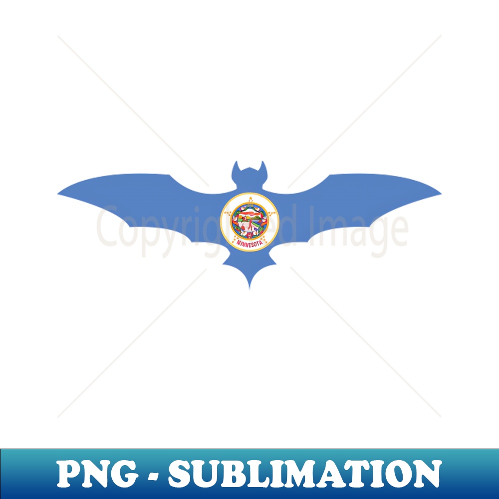 Minnesota Bat Flag - Aesthetic Sublimation Digital File - Pe - Inspire ...