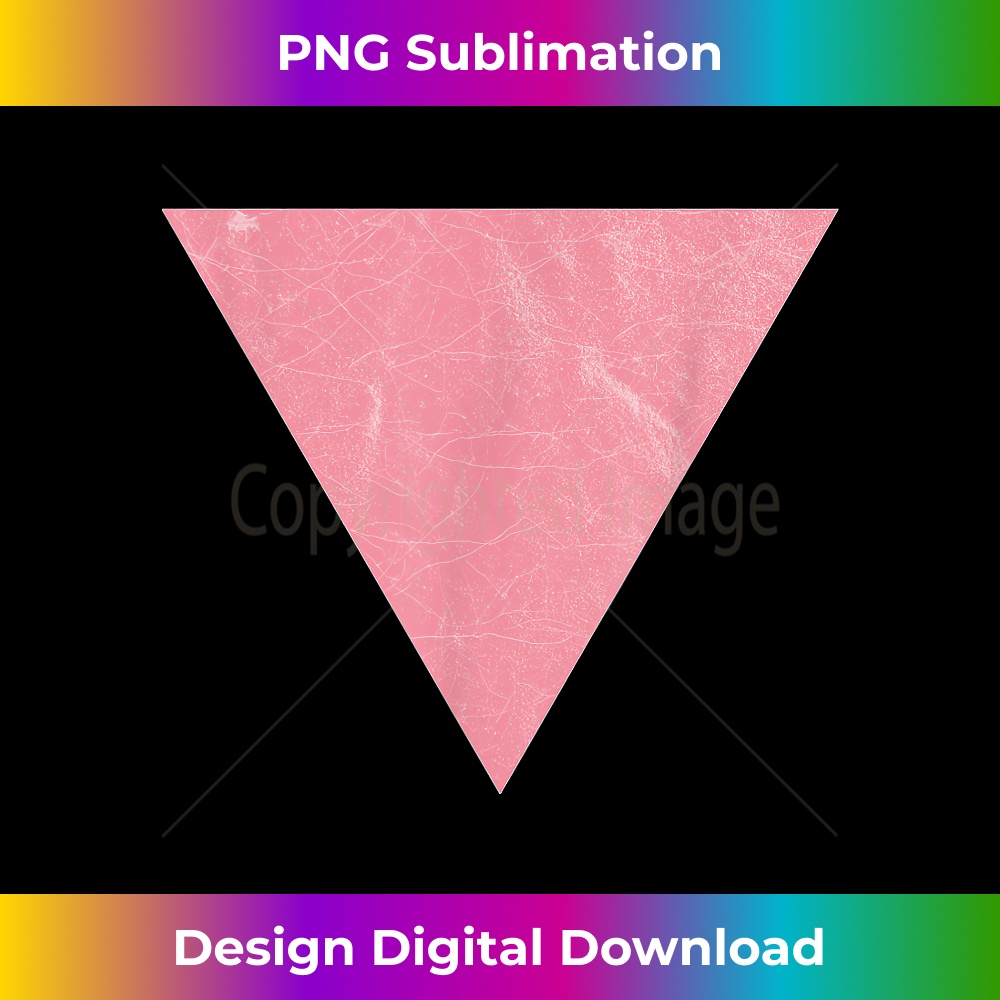 Vintage Gay Pride Pink Triangle TShirt Vintage LGBT Flag - | Inspire Uplift