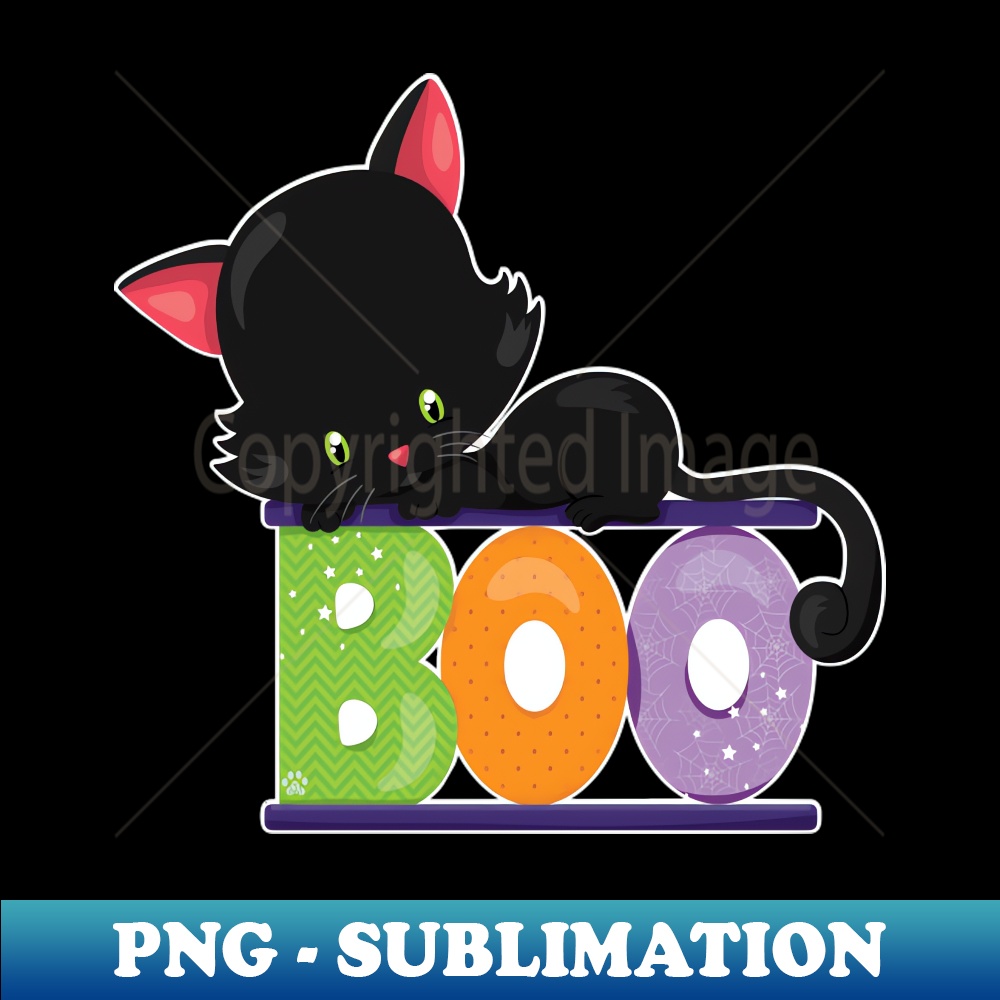 Boo Kitty - Modern Sublimation PNG File - Create with Confid | Inspire ...