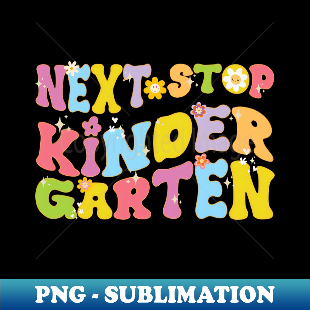 Next Stop Kindergarten Cute Preschool Graduation - Stylish S | Inspire ...