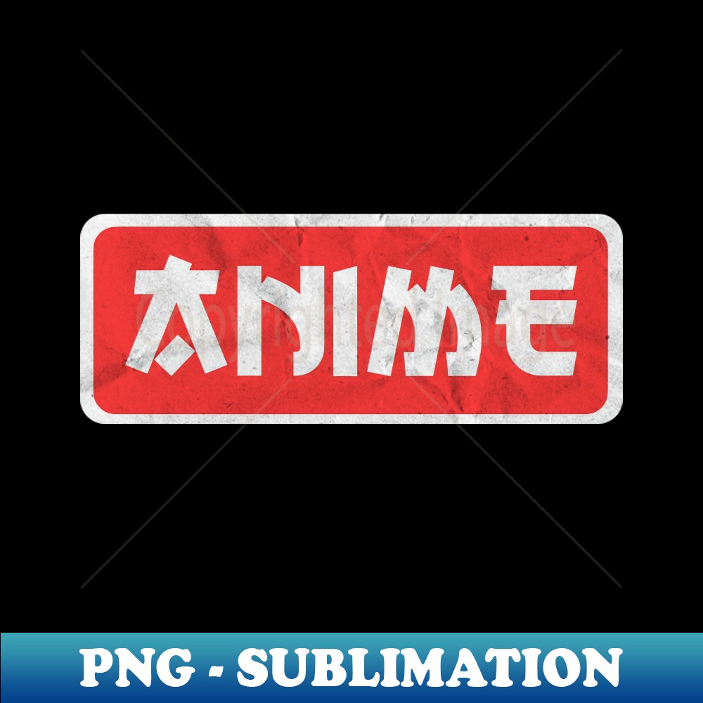 Vintage Anime Label A Classic Statement - PNG Transparent Di | Inspire ...