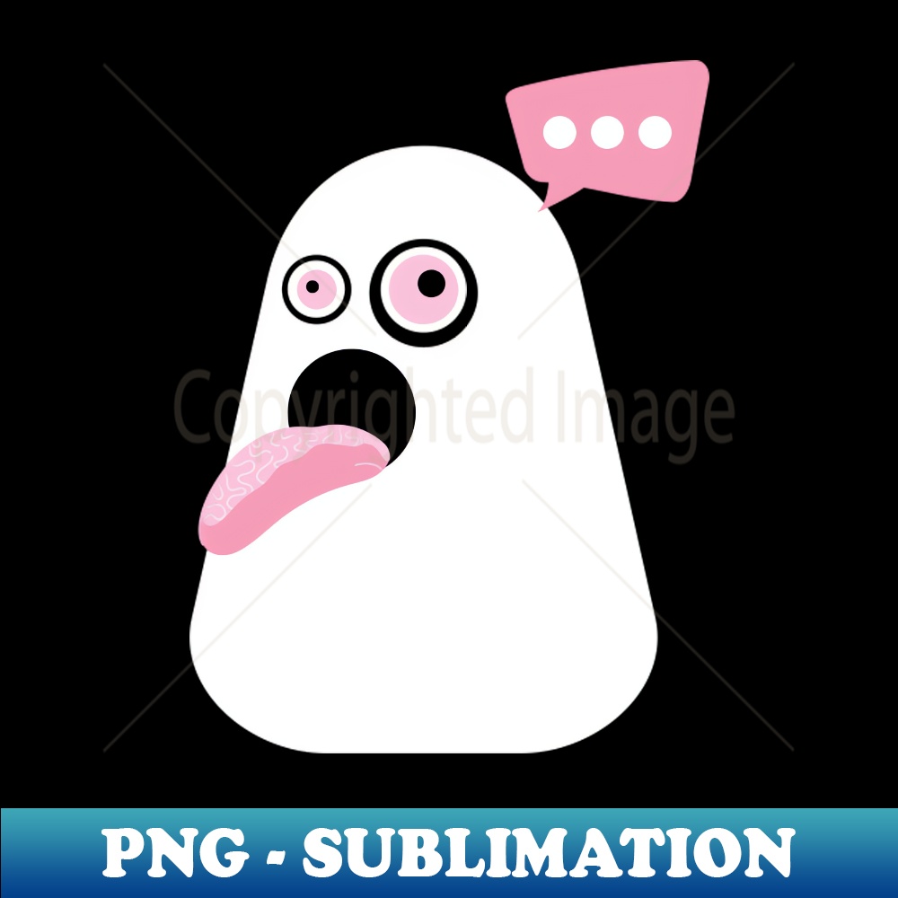Ghost Speaking in Tongues - PNG Transparent Sublimation Desi | Inspire ...
