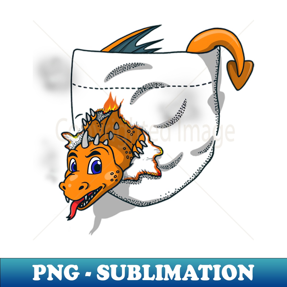 Cute Fantasy Book Movie Dragon Pocket Design - High-Resoluti - Inspire ...