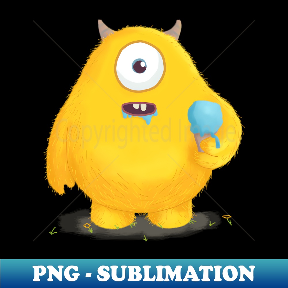 Fat monster - High-Resolution PNG Sublimation File - Stunnin - Inspire ...
