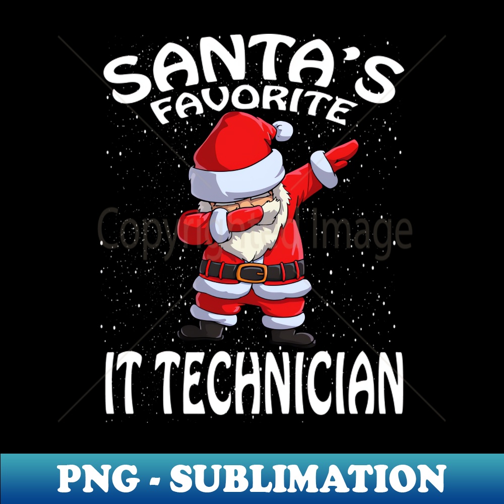 Santas Favorite It Technician Christmas - Modern Sublimation | Inspire ...