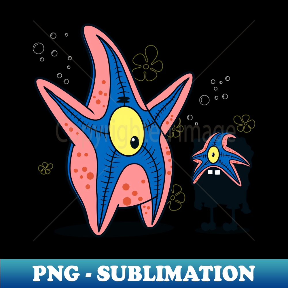 Funny Superhero Movie Villain Starro - PNG Transparent Digit | Inspire ...