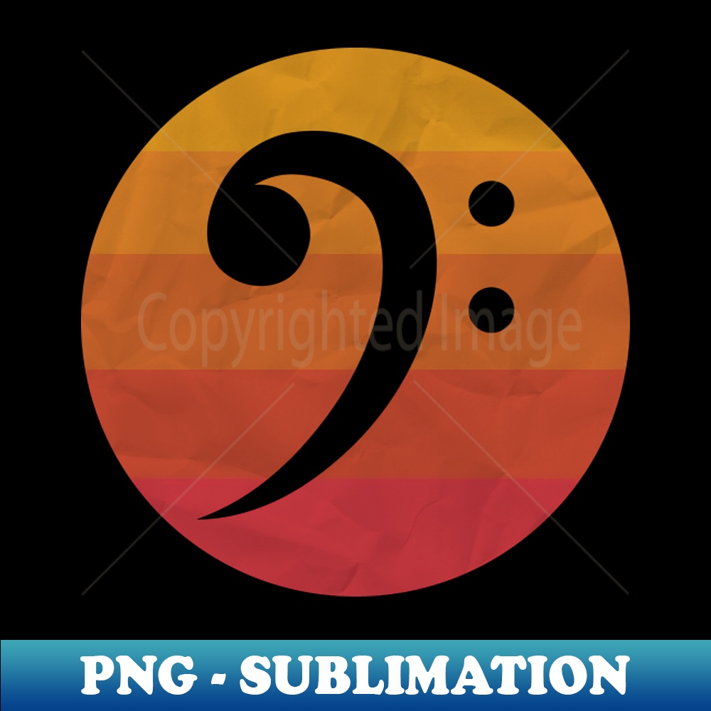 Bass Clef - Unique Sublimation PNG Download - Perfect for Cr | Inspire ...