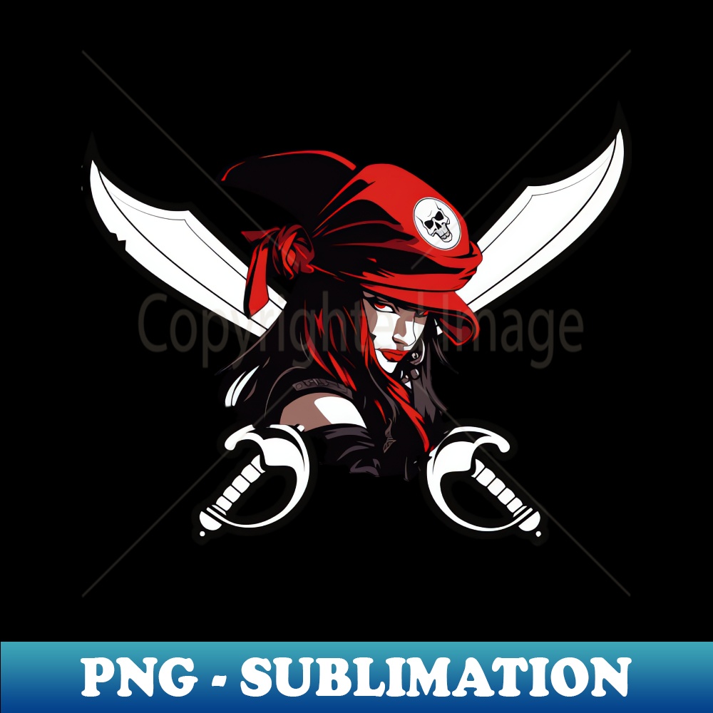 Lady Ninja Pirate - Special Edition Sublimation PNG File - U | Inspire ...