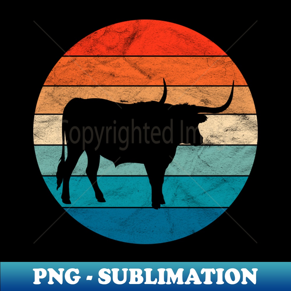 Longhorn - PNG Transparent Digital Download File for Sublima | Inspire ...