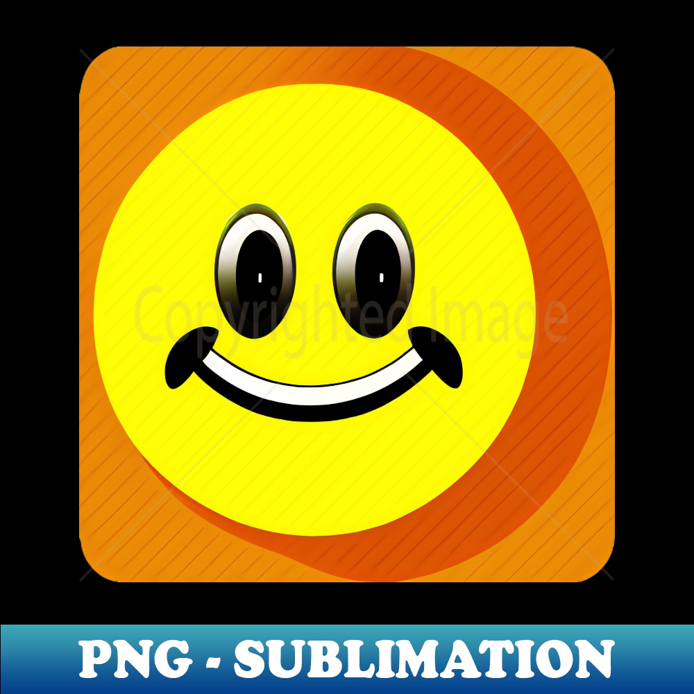 Happy Emoju Face - Exclusive PNG Sublimation Download - Crea | Inspire ...