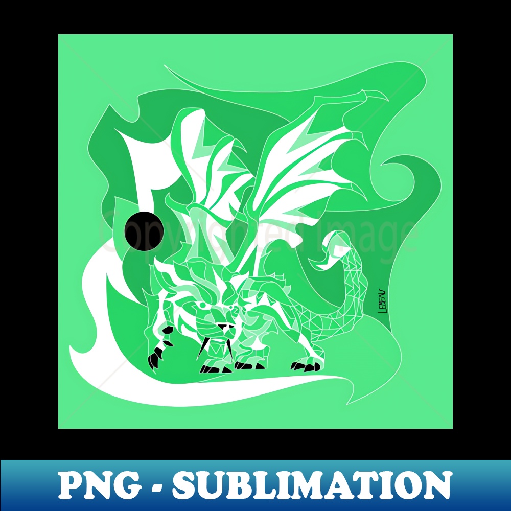 green manticore ecopop in mexican colors art - PNG Transpare | Inspire ...