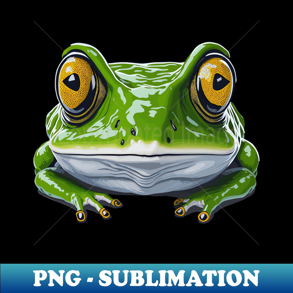 Realistic Frog - Elegant Sublimation PNG Download - Create w - Inspire ...