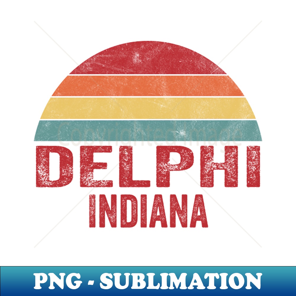 Delphi Indiana - Instant PNG Sublimation Download - Revoluti | Inspire Uplift