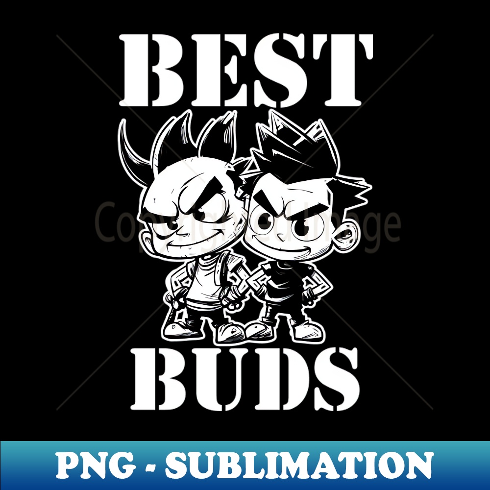 Best Buds - For Buddies Best Friends and Mates - Trendy Subl - Inspire ...