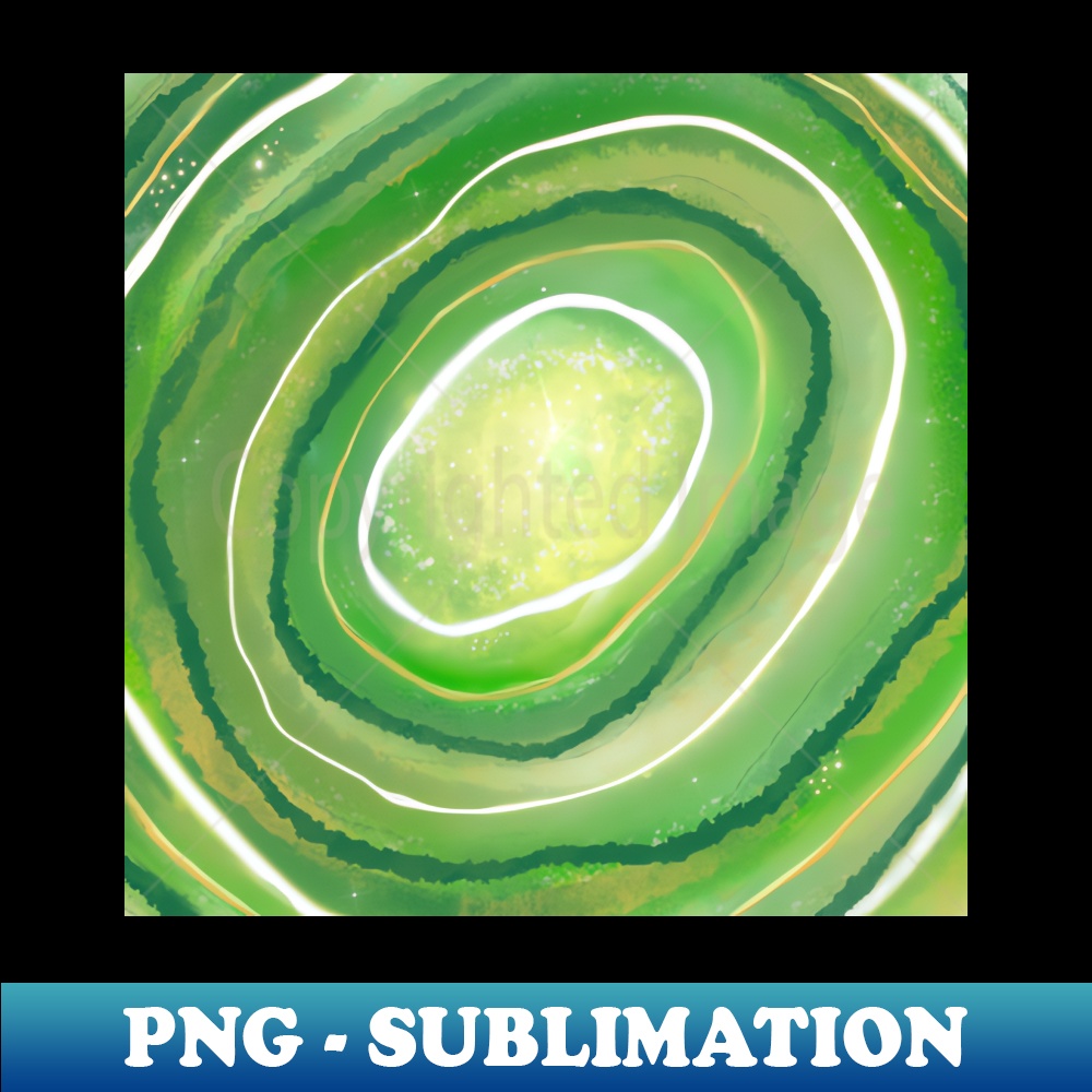 Emerald Geode - Retro PNG Sublimation Digital Download - Cre | Inspire ...