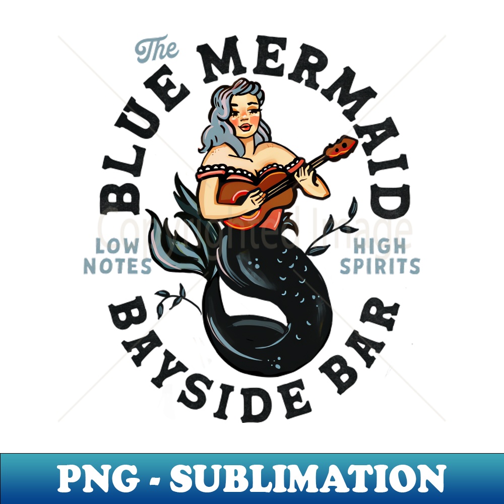 The Blue Mermaid Bayside Bar Low Notes High Spirits - Modern | Inspire ...