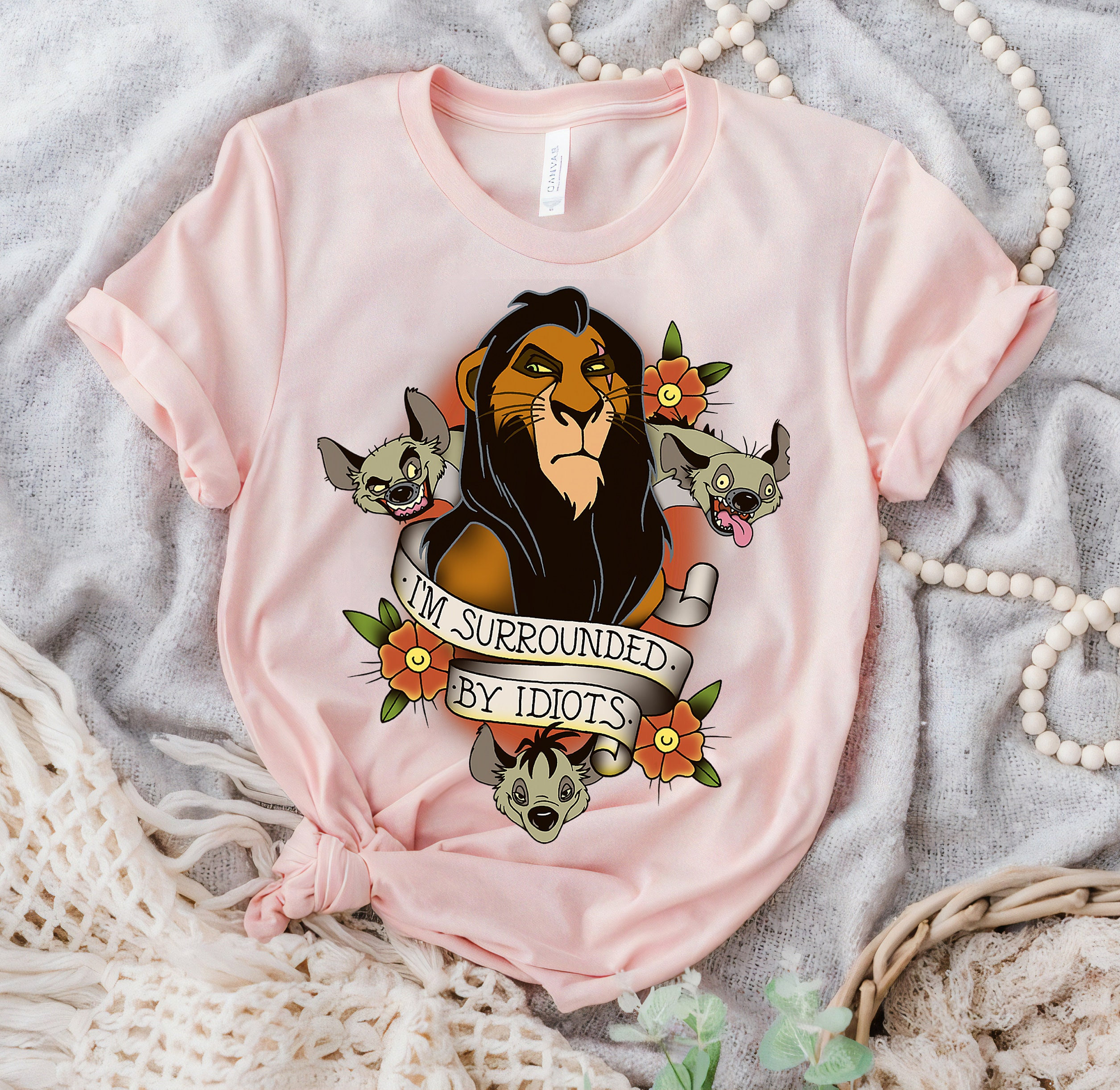 Disney The Lion King Scar Im Surrounded By Idiots, Funny Sca - Inspire ...