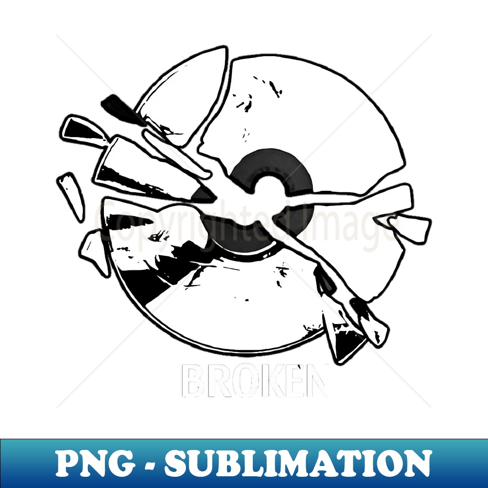 broken CD - PNG Sublimation Digital Download - Perfect for C | Inspire ...