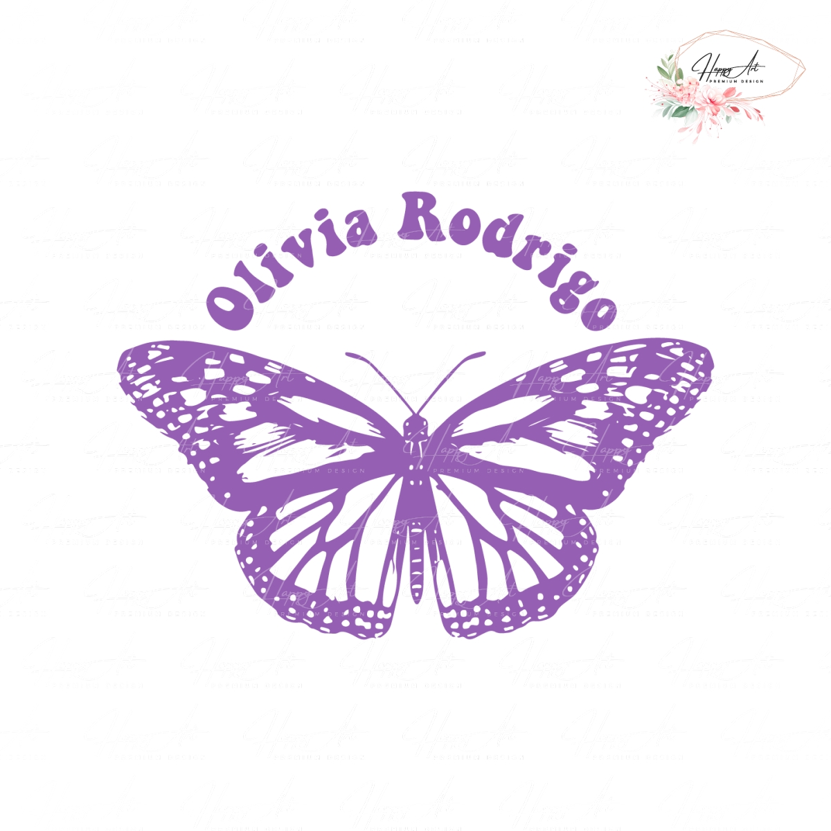 Olivia Rodrigo Butterfly Guts Album SVG Digital Cricut File | Inspire ...