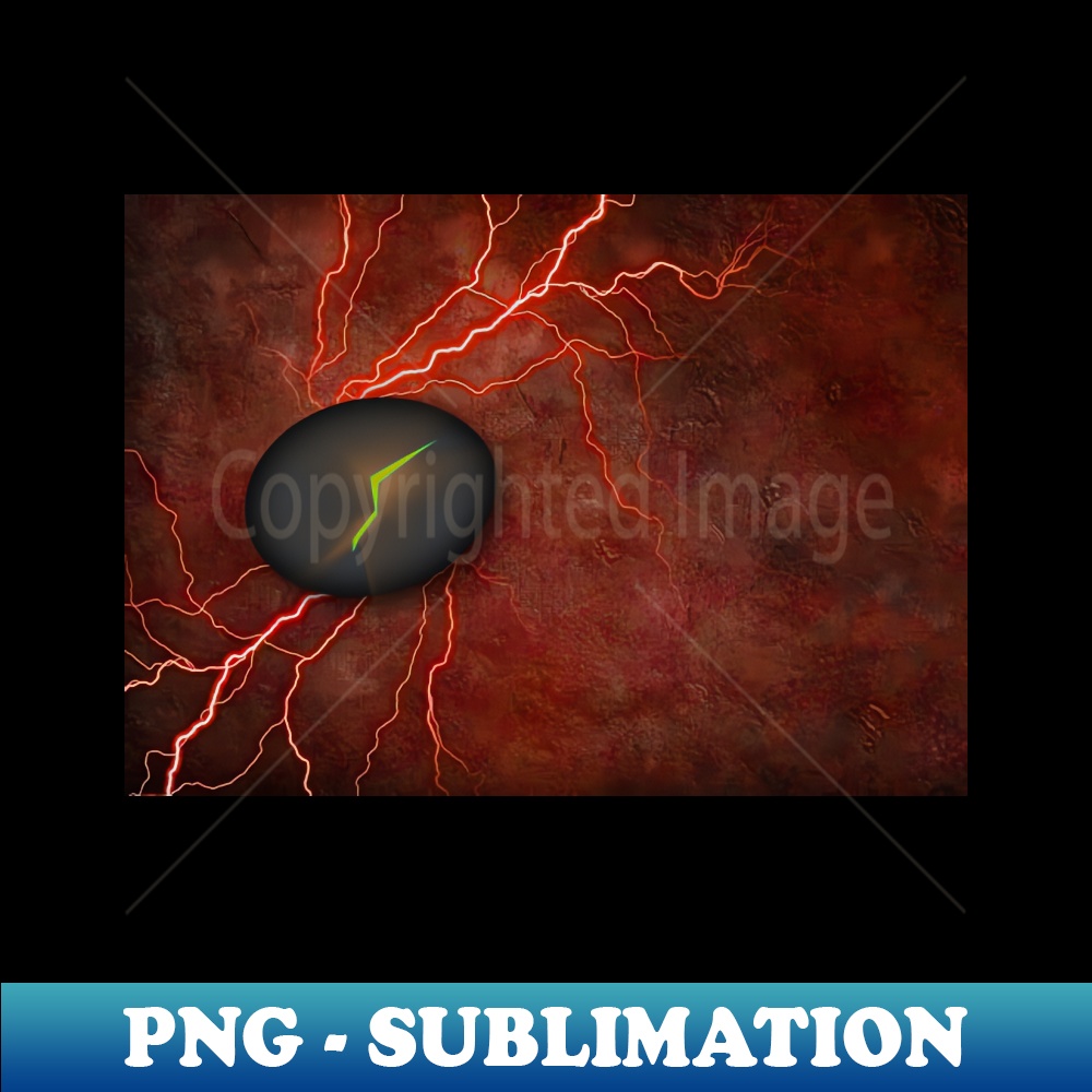 Cracked Stone Emits Light - High-Resolution PNG Sublimation - Inspire ...