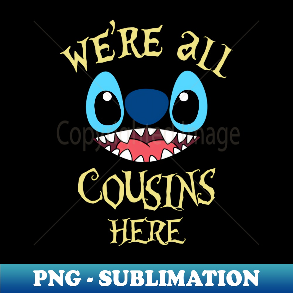 Quotes Mashup Alice in Wonderland Ohana Cute Stitch Were All | Inspire ...