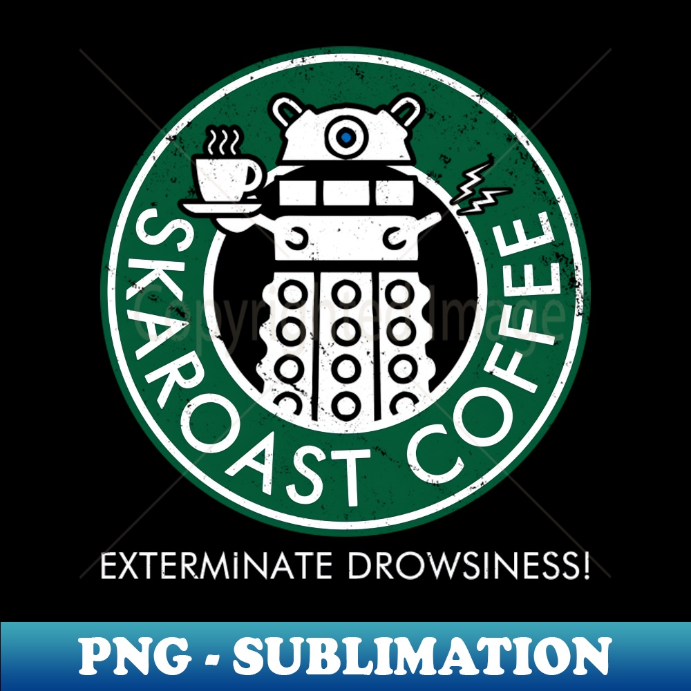 Whovian Coffee Caffeine Skaroast Dalek Coffee Logo For Coffe | Inspire ...