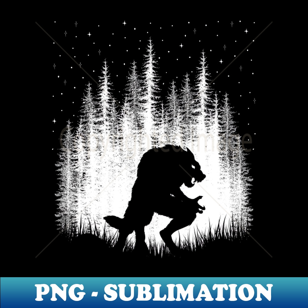 Werewolf - High-Resolution PNG Sublimation File - Create wit | Inspire ...