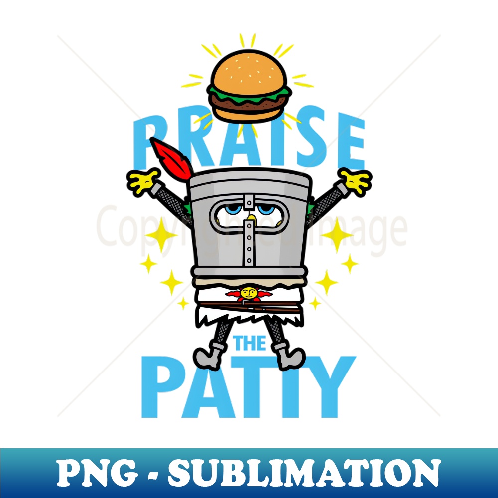 Dark Souls Funny Burger Sponge Fry Cook Gamer Praise The Sun | Inspire ...