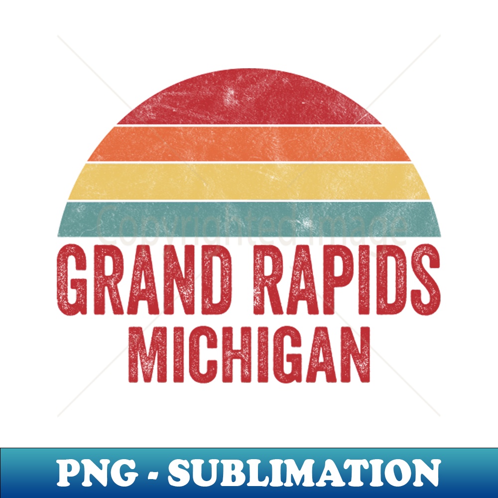 Grand Rapids Michigan - Aesthetic Sublimation Digital File - | Inspire ...
