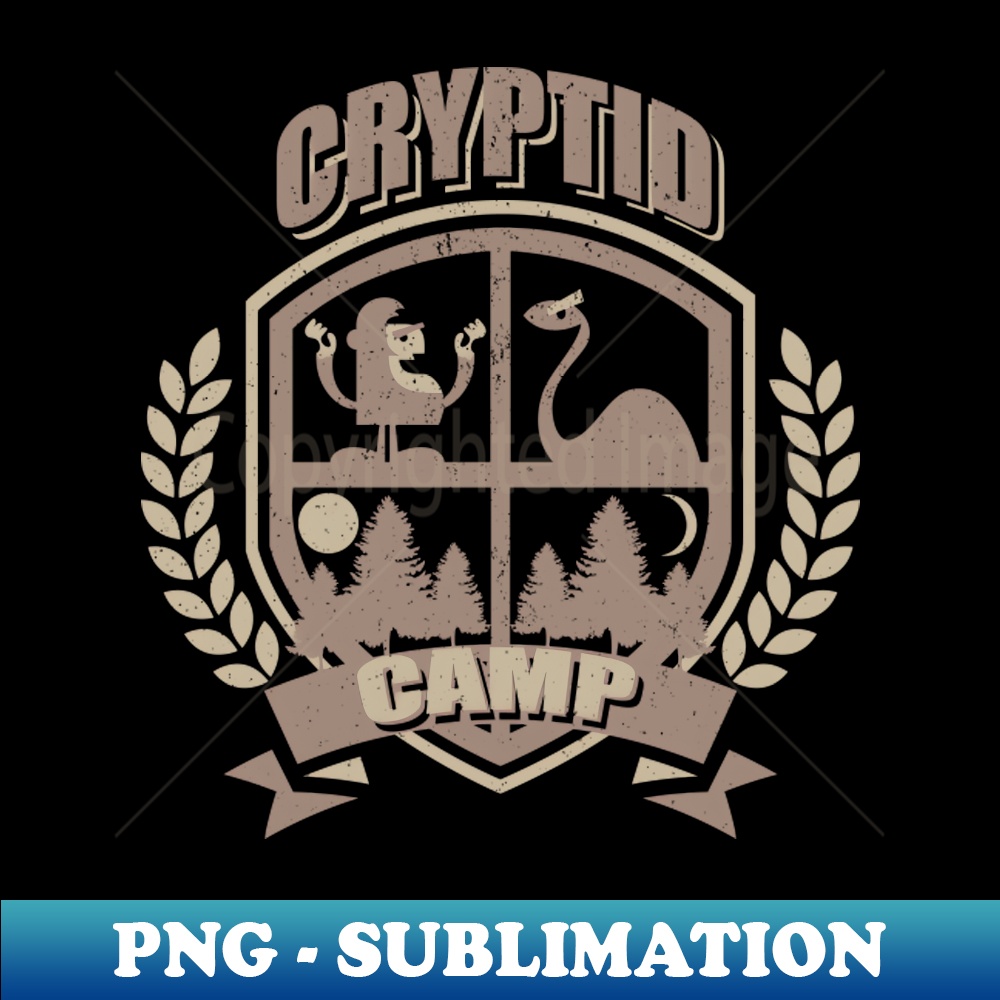 Cryptid Camp - Digital Sublimation Download File - Perfect f - Inspire ...