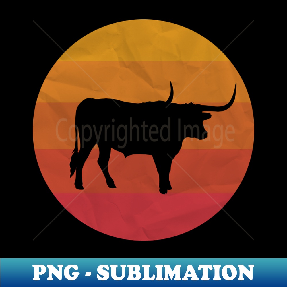 Longhorn - PNG Transparent Digital Download File for Sublima | Inspire ...