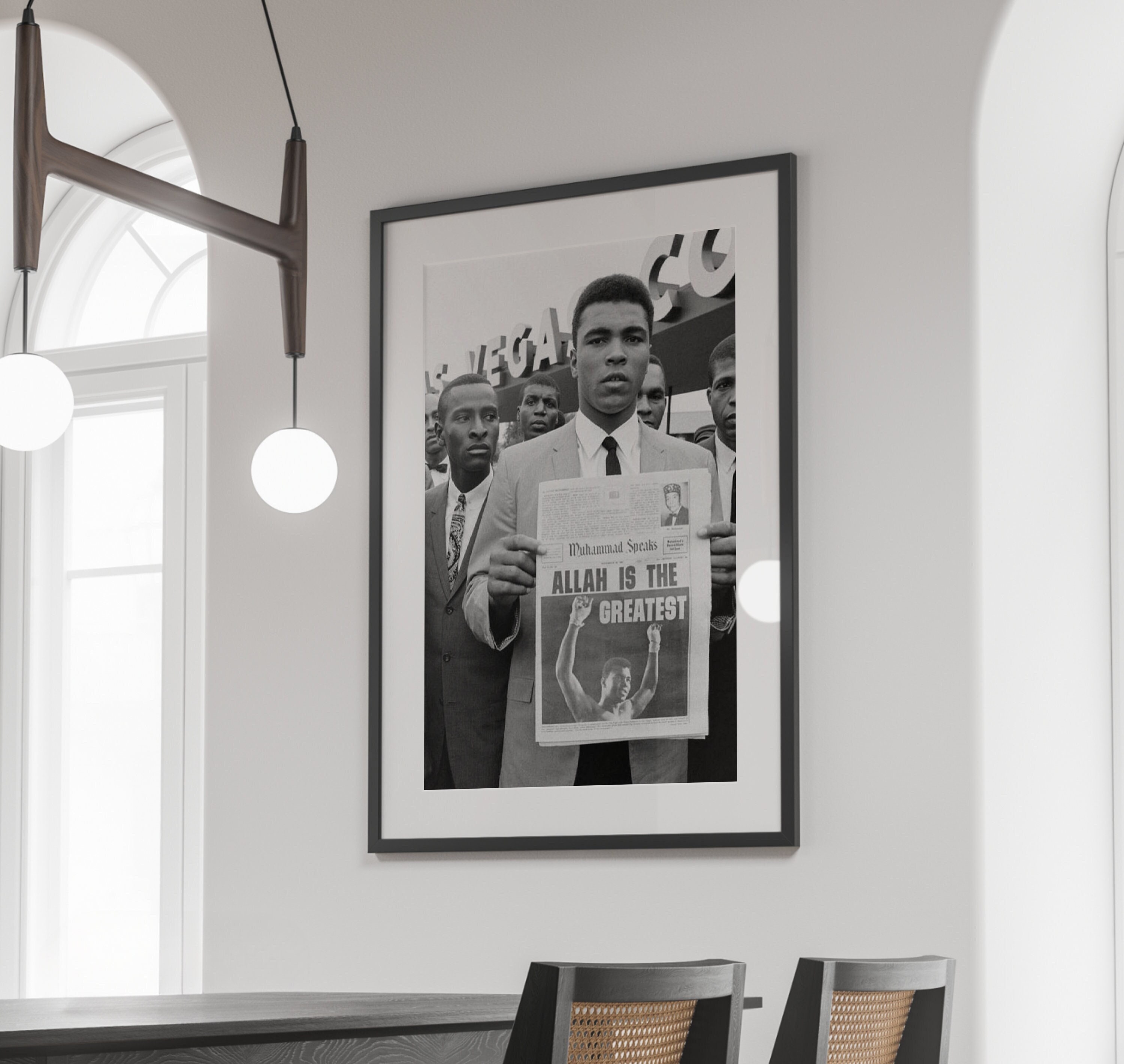 Muhammad Ali Poster, Boxing Legend Print, Muhammad Ali is th | Inspire ...