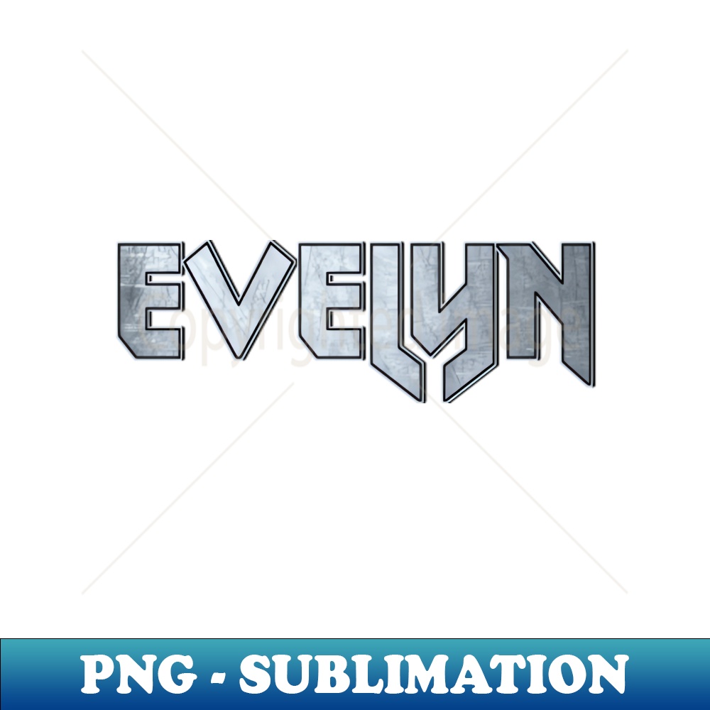 Heavy metal Evelyn - Decorative Sublimation PNG File - Captu | Inspire ...