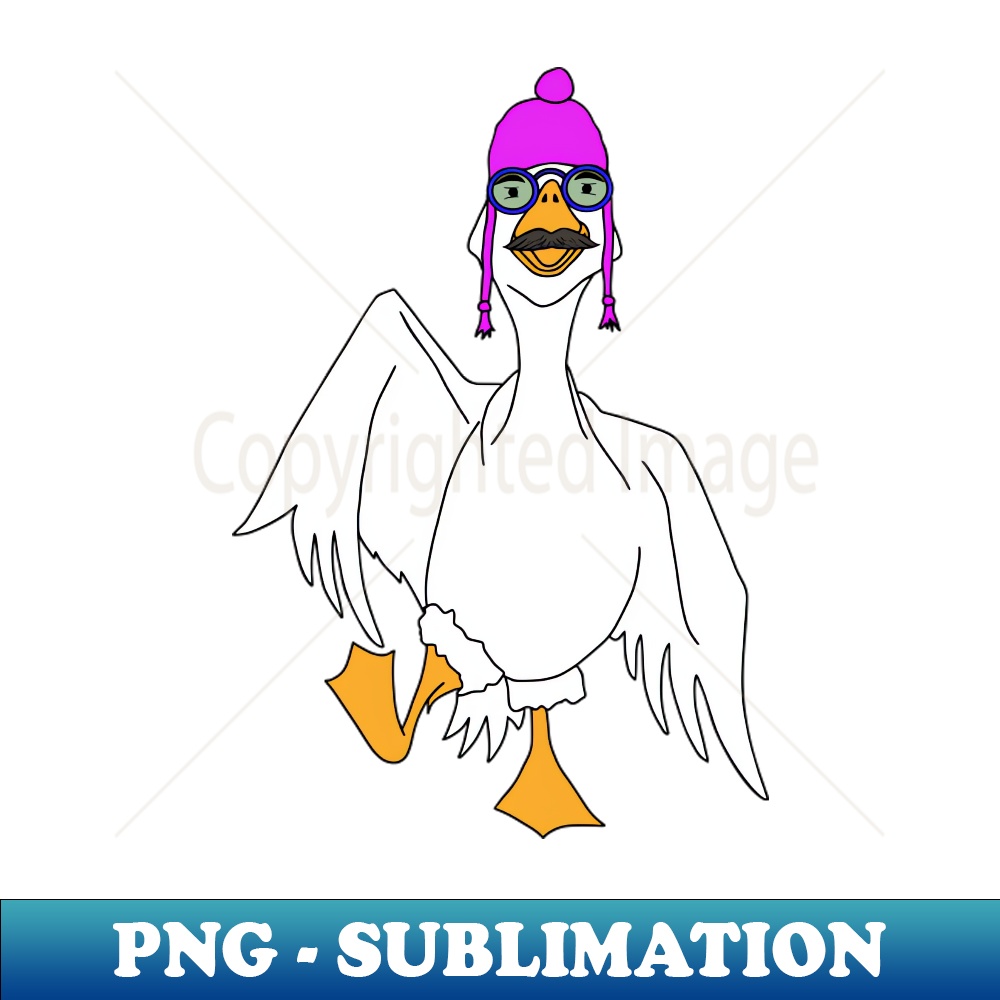 Dancing Goose Cartoon - Exclusive Sublimation Digital File - - Inspire ...