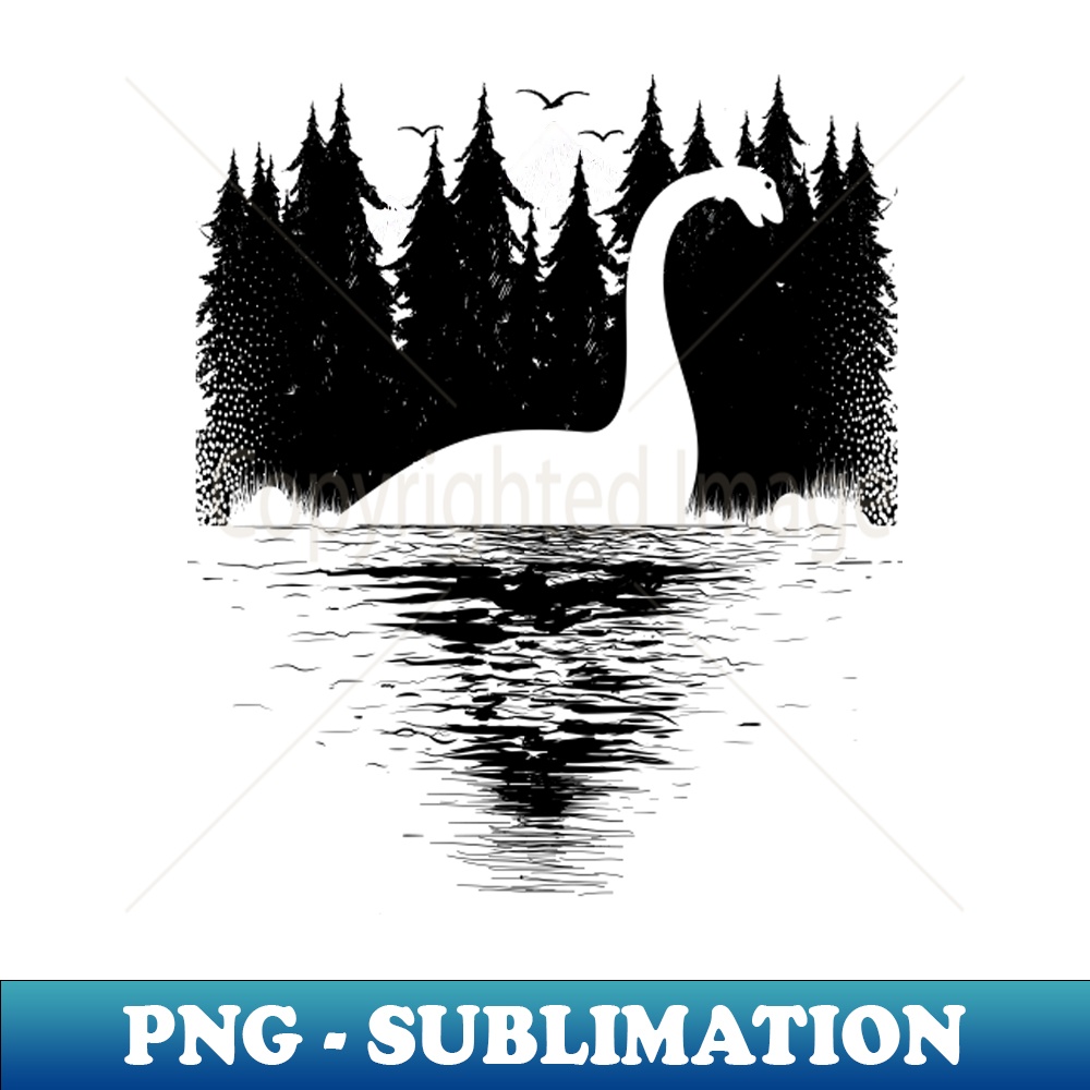 Loch Ness Monster Nessie - Signature Sublimation PNG File - | Inspire ...