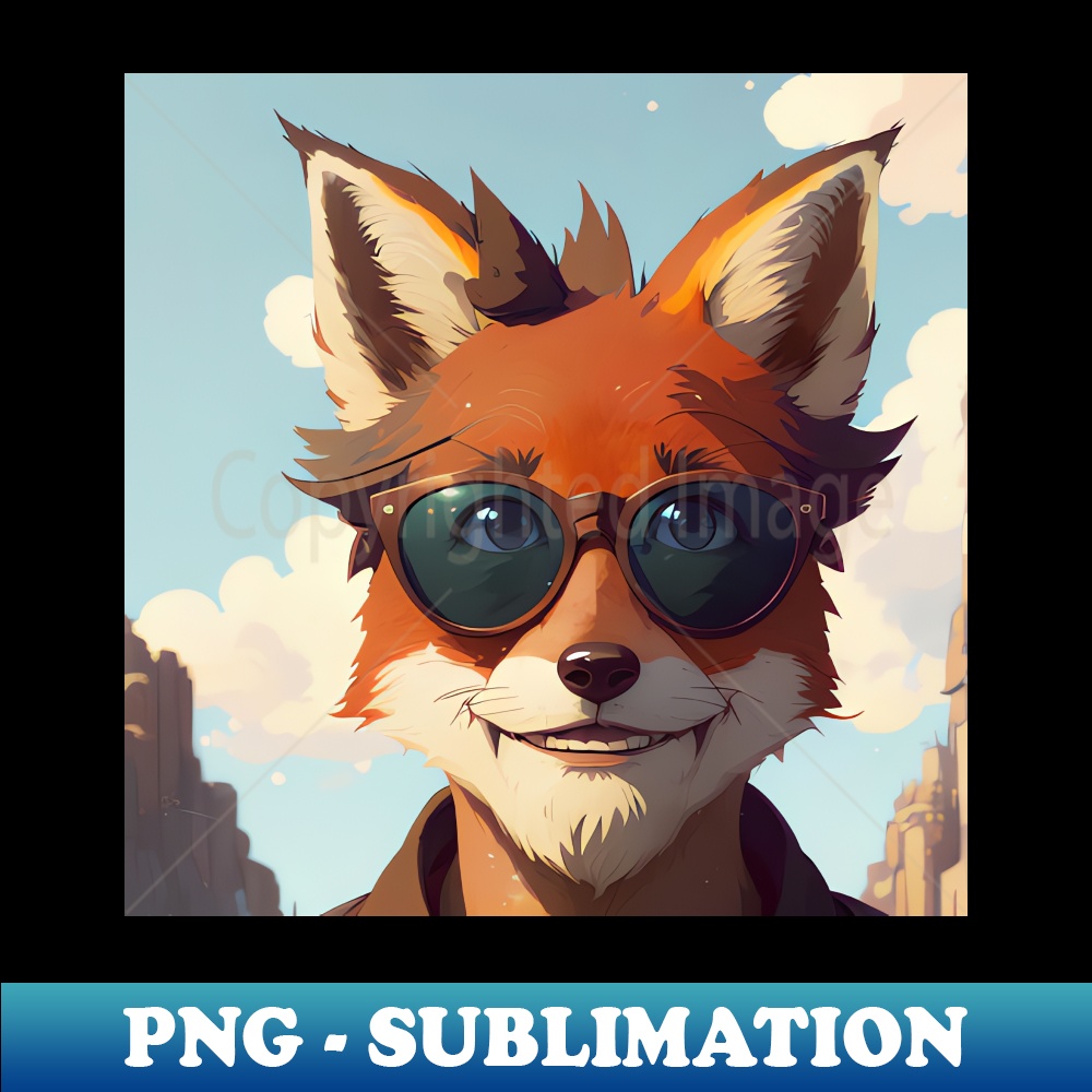 The Joyful Spirit of a Rugged Happy Fox - Exclusive Sublimat | Inspire ...