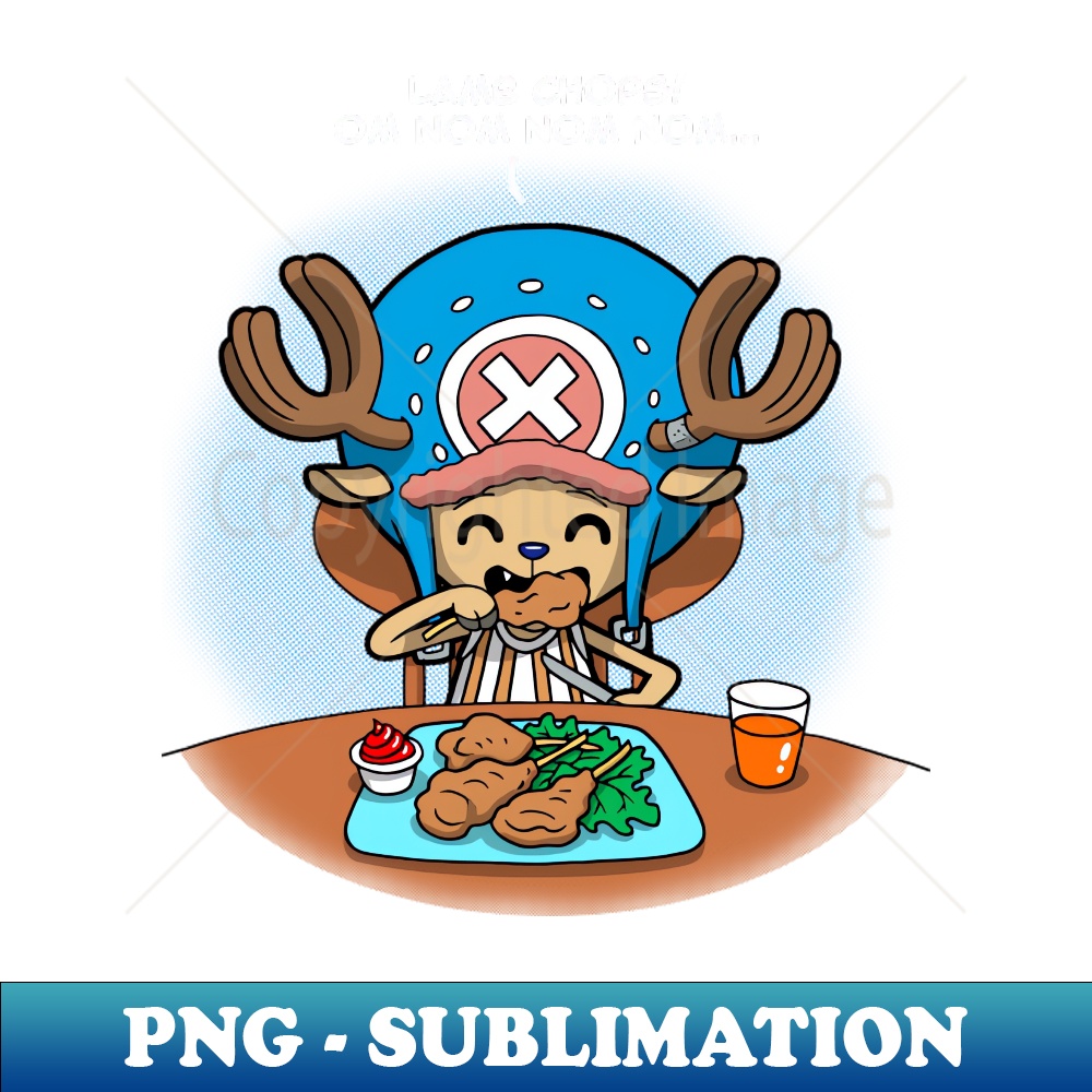 Funny Anime Manga Meat Eating Chopper - PNG Transparent Subl - Inspire ...