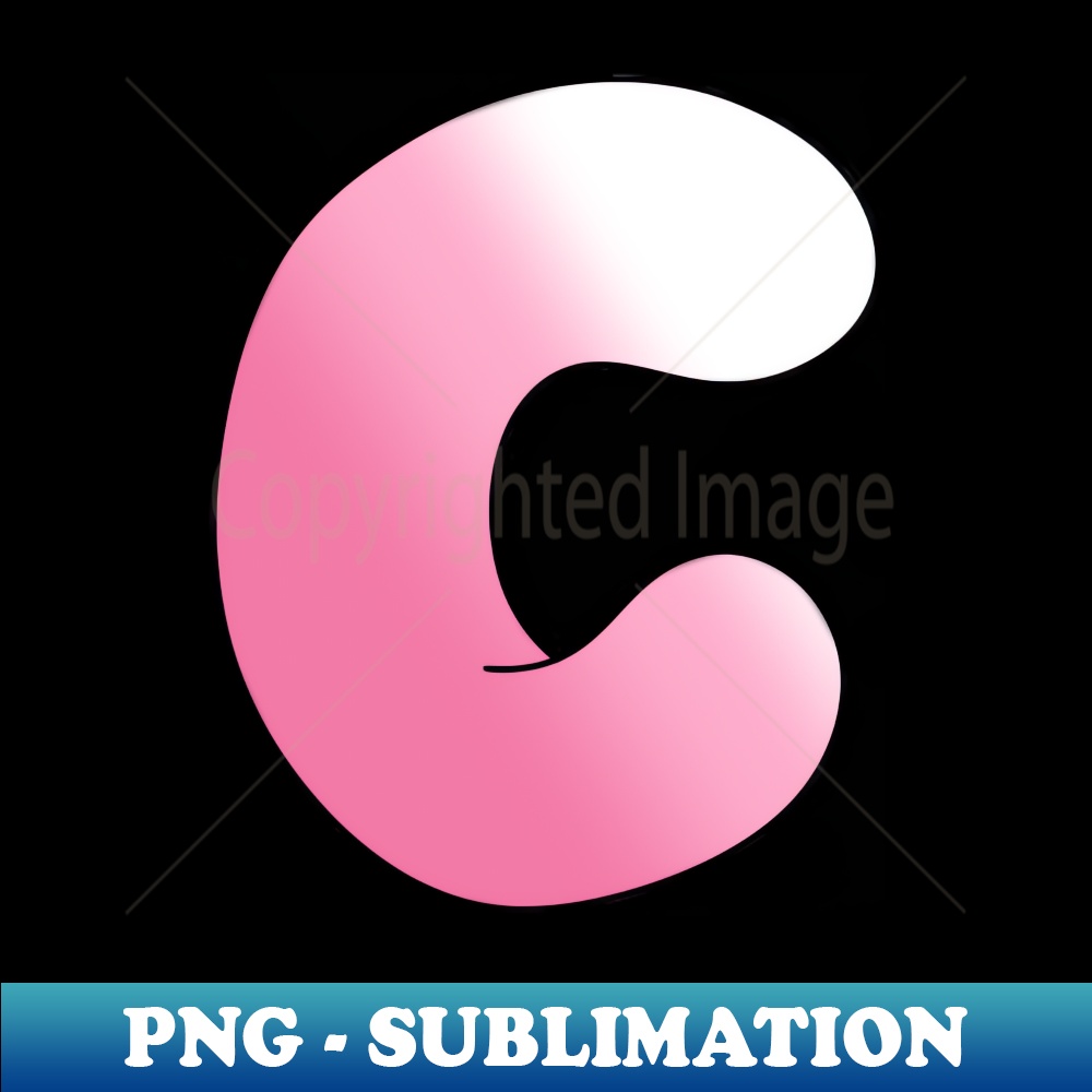 Pink Letter C - Premium Sublimation Digital Download - Creat | Inspire ...