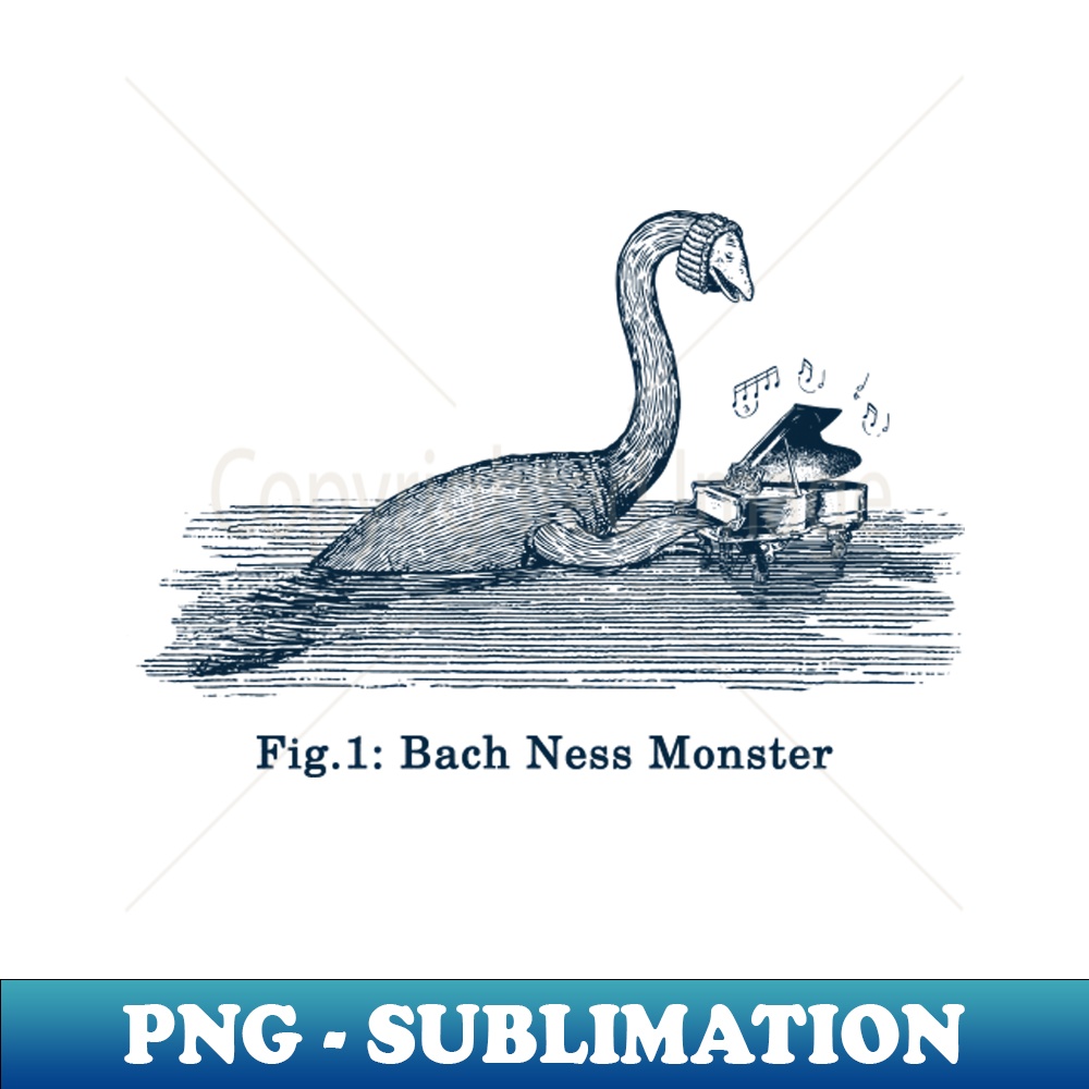 Lochness Monster Sebastian Bach Cryptid - Vintage Sublimatio | Inspire ...