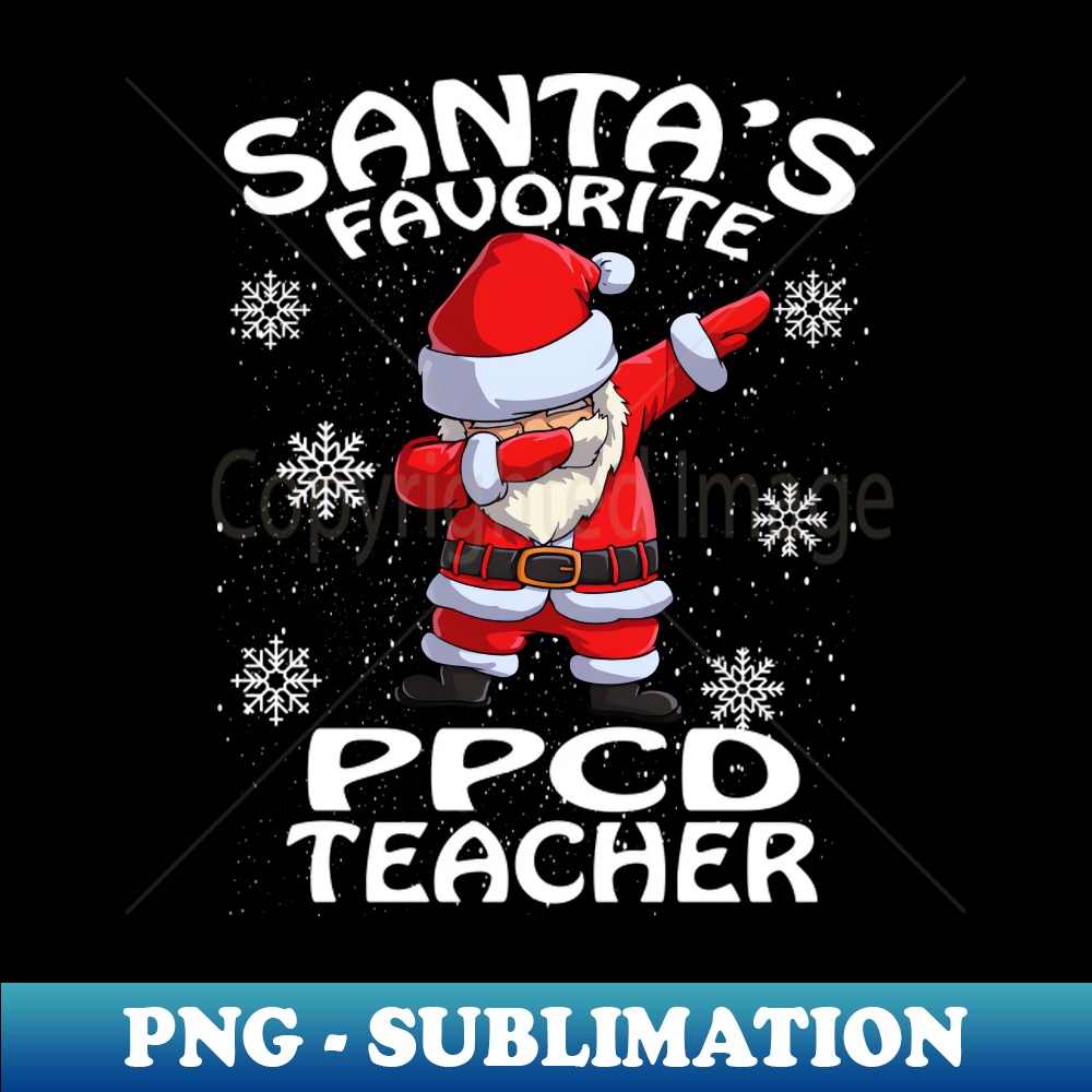 Santas Favorite Ppcd Teacher Christmas - High-Quality PNG Su | Inspire ...