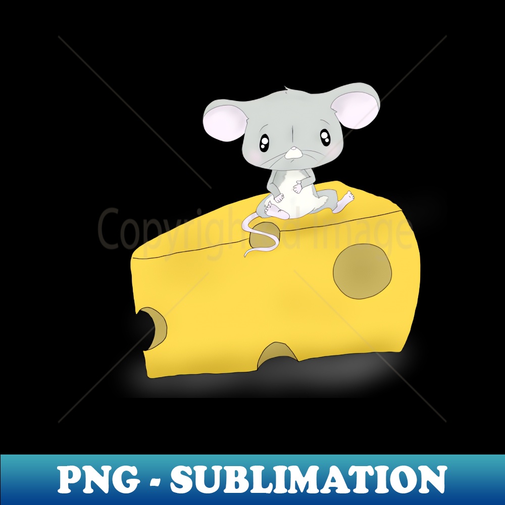 Cheesy Mouse - Modern Sublimation PNG File - Create with Con | Inspire ...